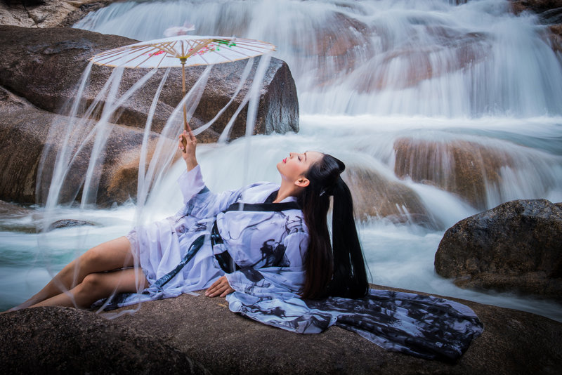 Waterfall Portraits -- fotop.net photo sharing network