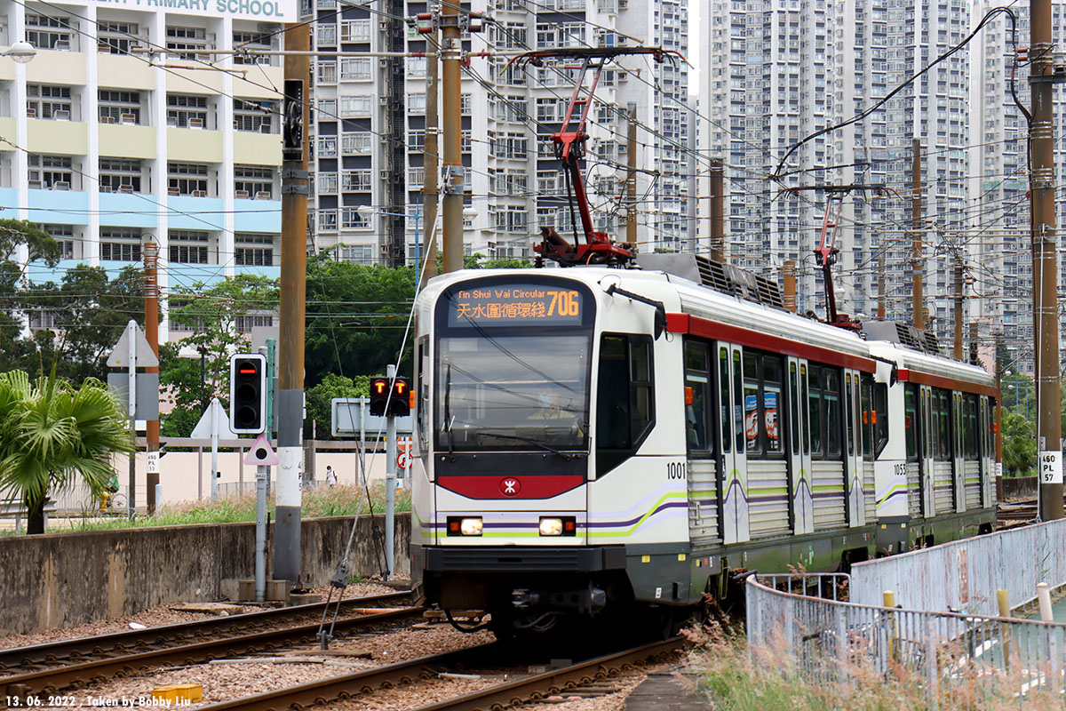 MTR Light Rail Tram Car :: 367 -- fotop.net photo sharing network