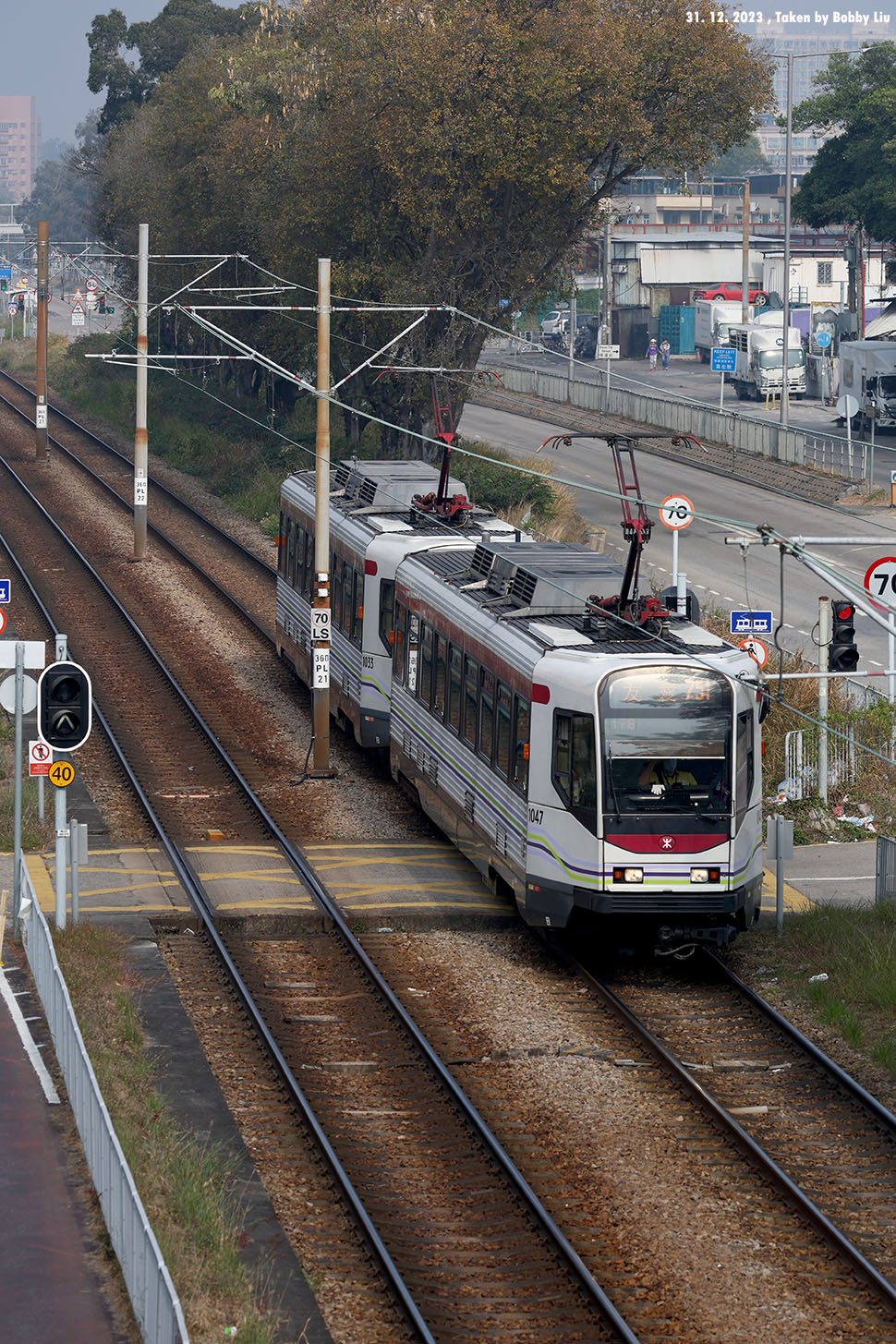 MTR Light Rail Tram Car :: 482 -- fotop.net photo sharing network