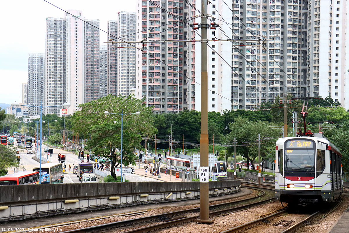 MTR Light Rail Tram Car :: 383 -- fotop.net photo sharing network