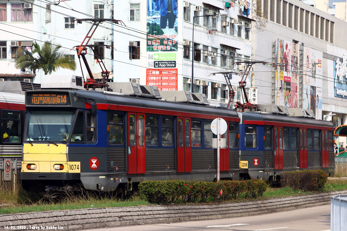 MTR Light Rail Tram Car :: 157 -- fotop.net photo sharing network