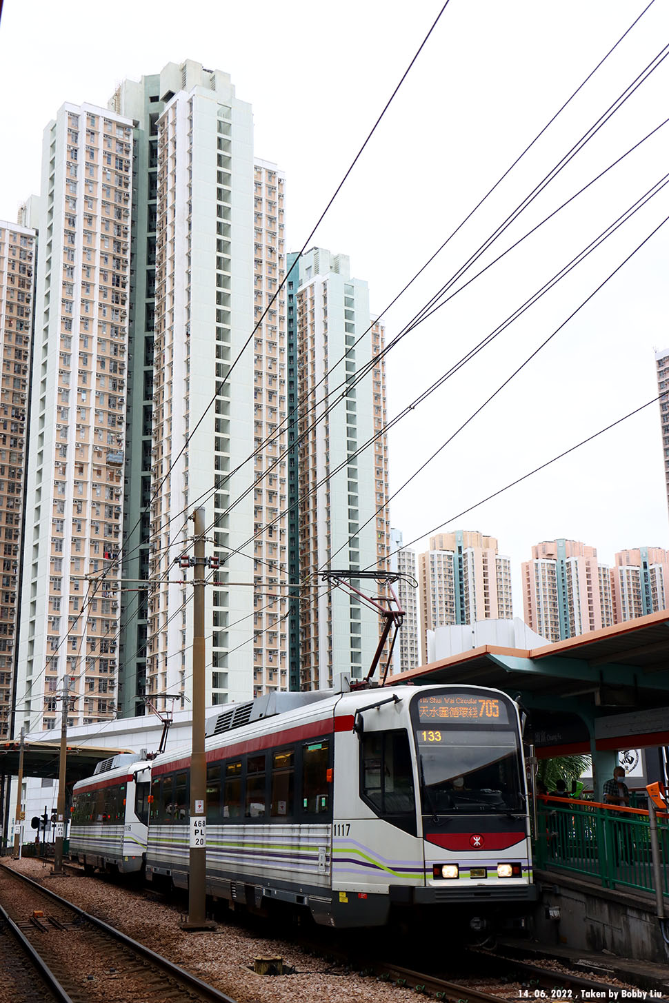 MTR Light Rail Tram Car :: 385 -- fotop.net photo sharing network