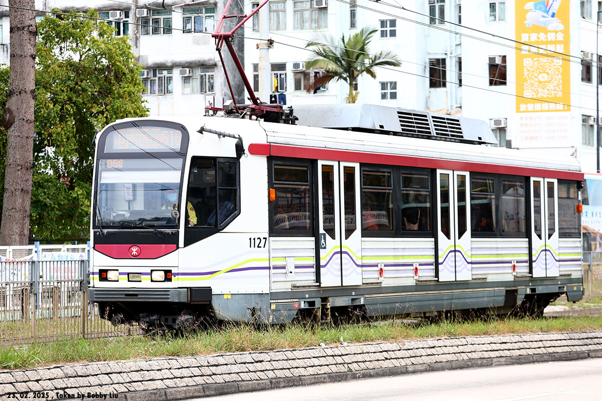 MTR Light Rail Tram Car :: 614 -- fotop.net photo sharing network