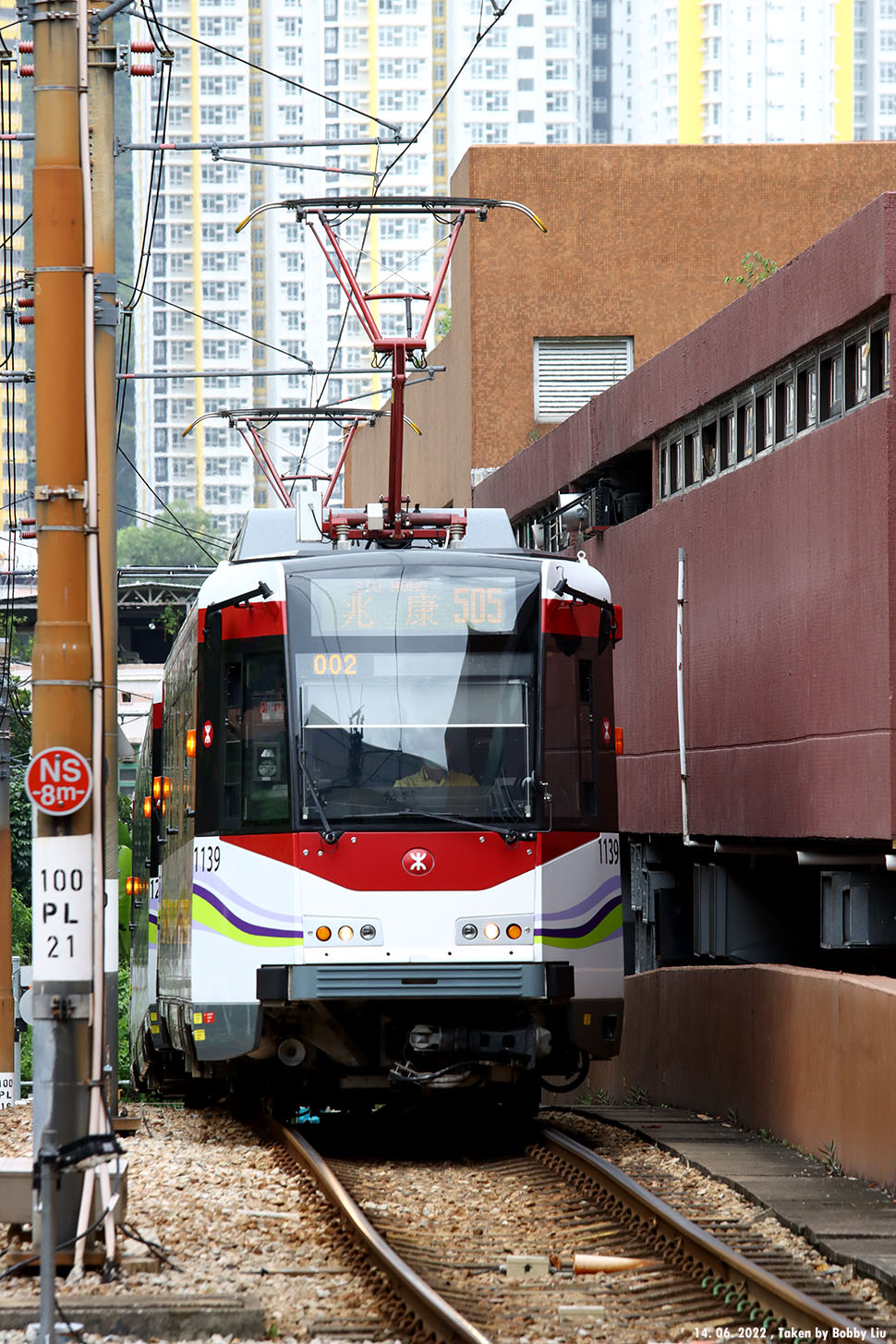MTR Light Rail Tram Car :: 390 -- fotop.net photo sharing network