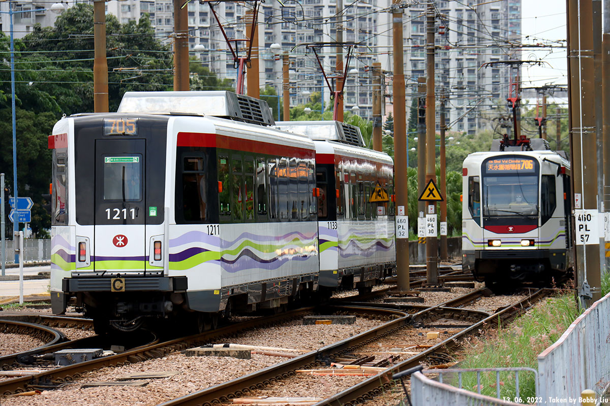 MTR Light Rail Tram Car :: 359 -- fotop.net photo sharing network